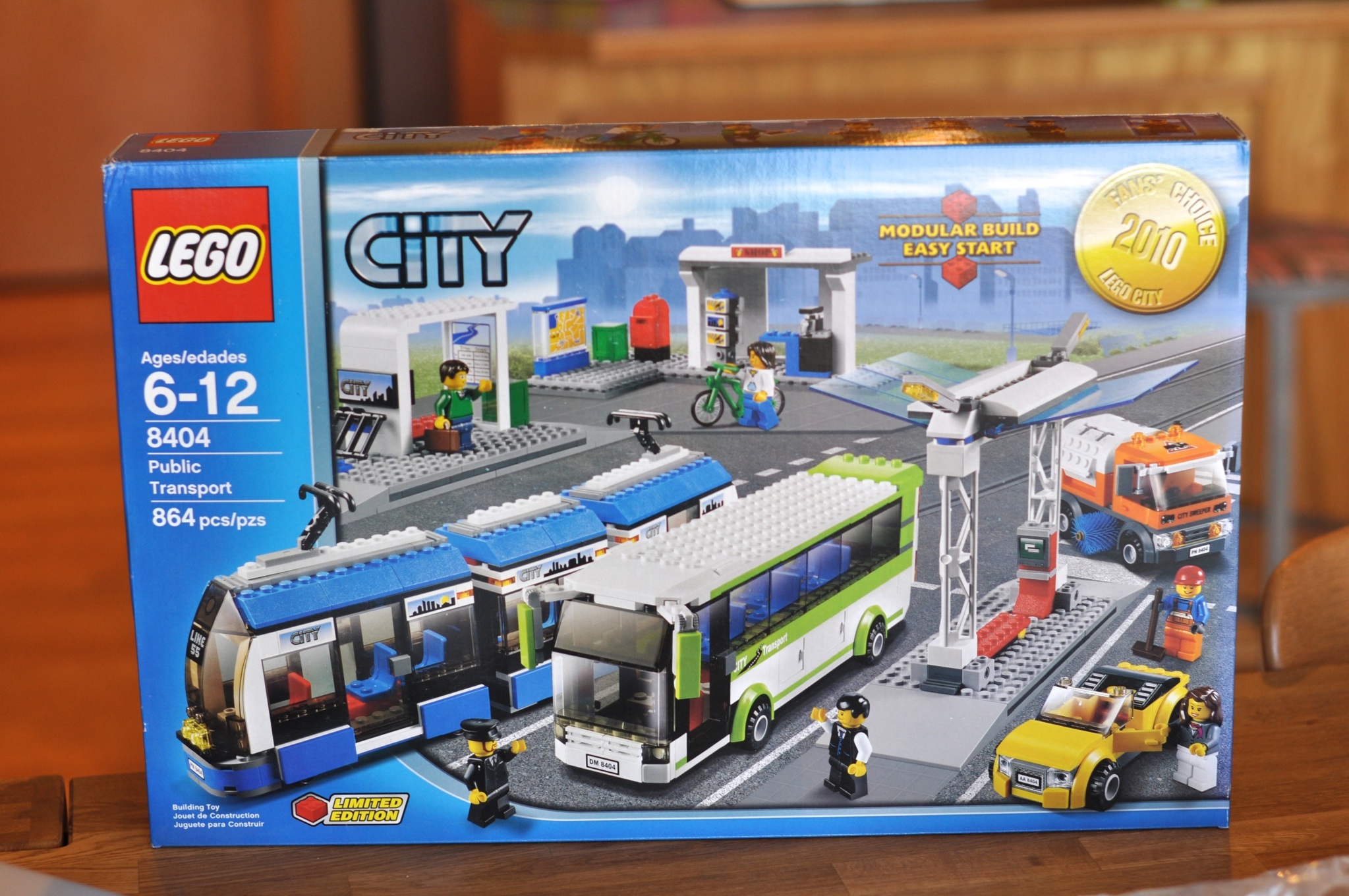 Lego City 8404 Public Transport System Brand New/Sealed NIB w/ Bus/Car ...